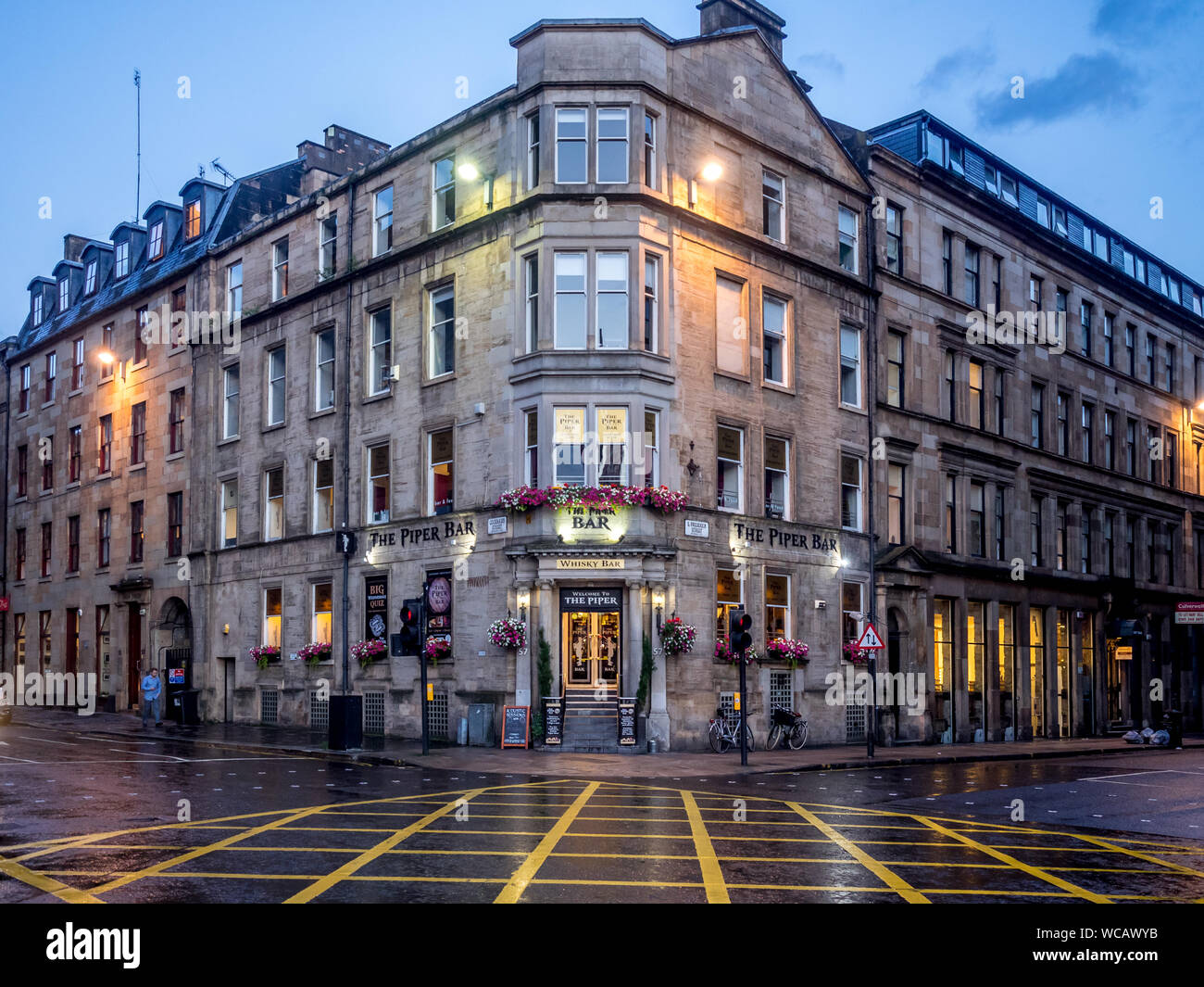 The Piper Bar on July 20, 2017 in Glasgow, Scotland. The Piper Bar is a ...