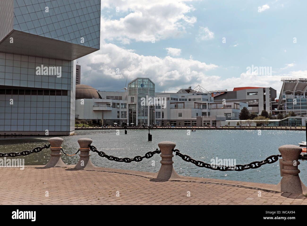 Cleveland harbor attractions hi-res stock photography and images - Alamy