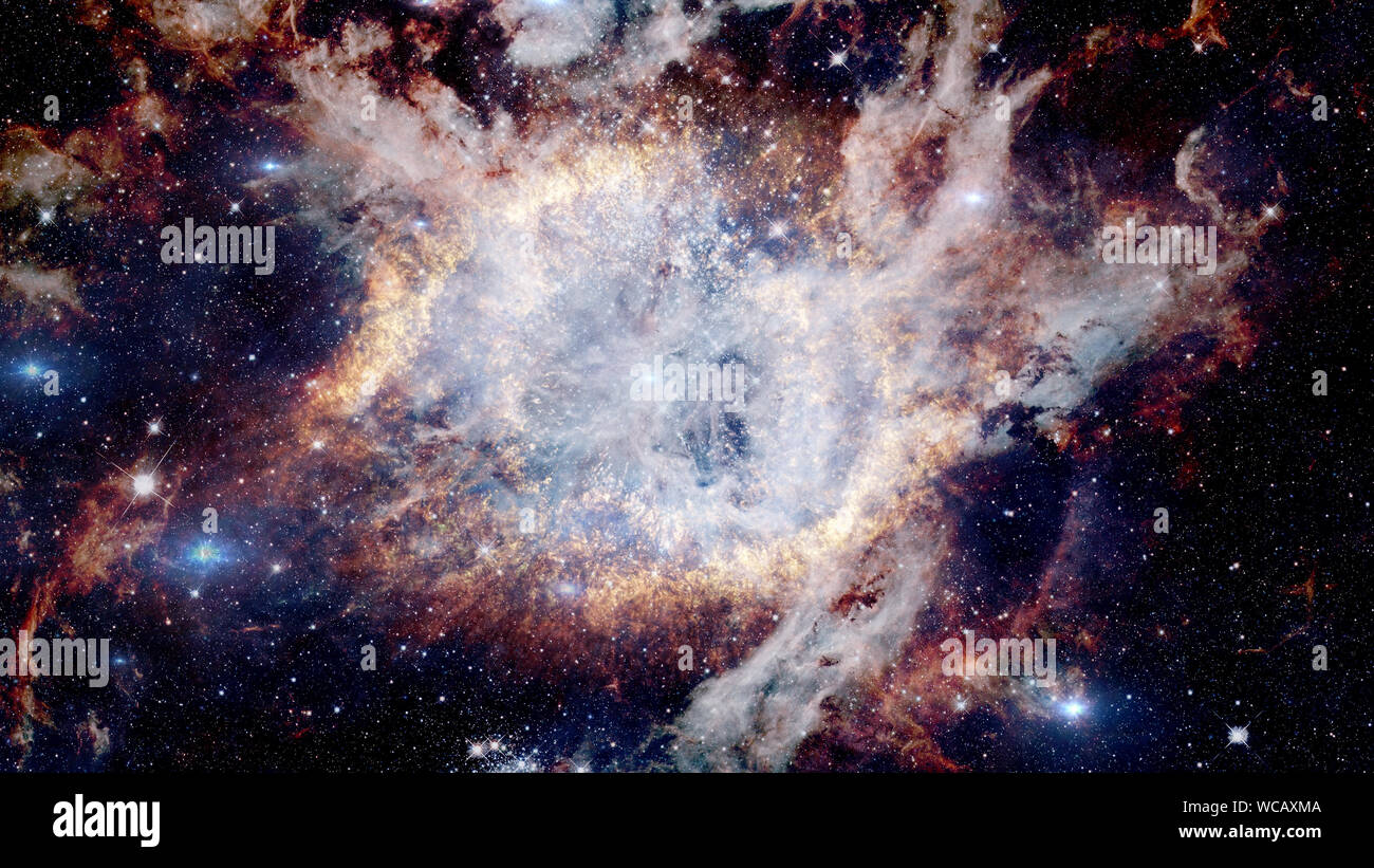 Bursting galaxy. Elements of this image furnished by NASA Stock Photo ...