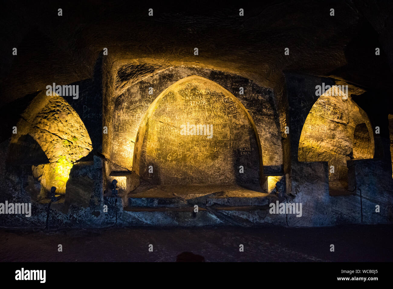 Underground catacombs hi-res stock photography and images - Alamy
