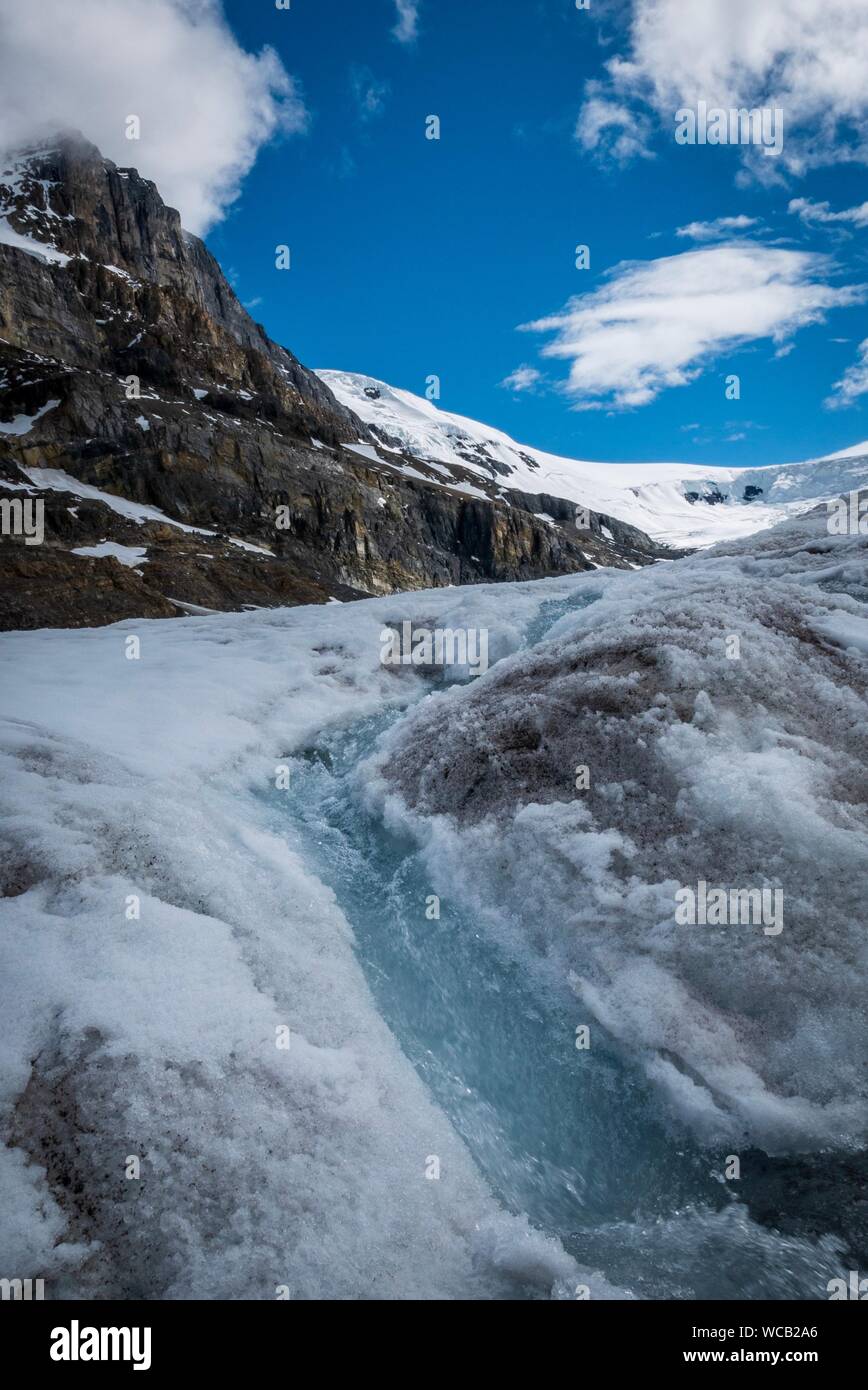Glacier melting runoff hi-res stock photography and images - Alamy