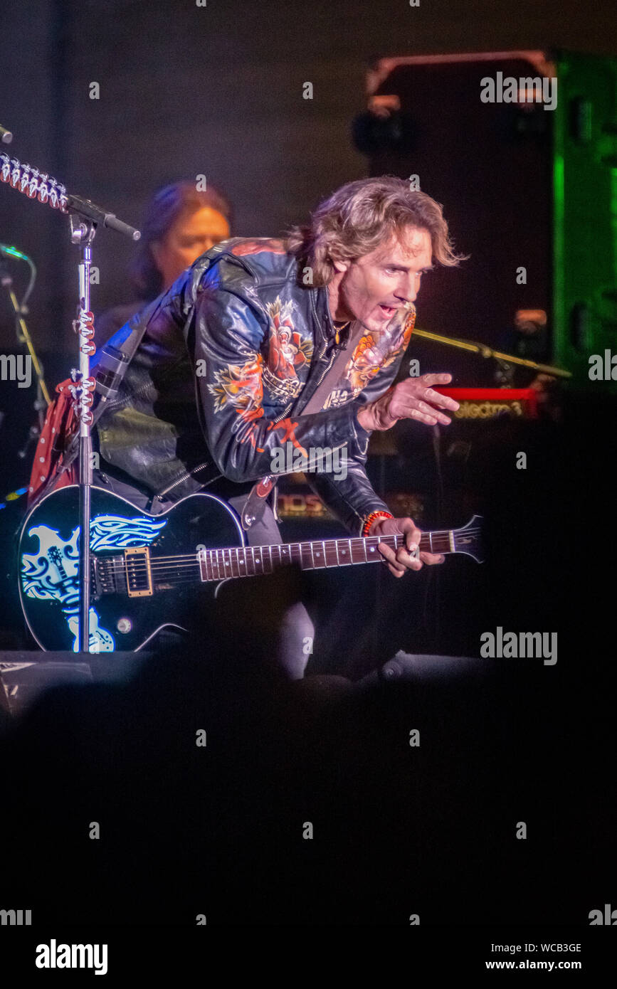 Australian pop/rock musician Rick Springfield performs at an outdoor ...