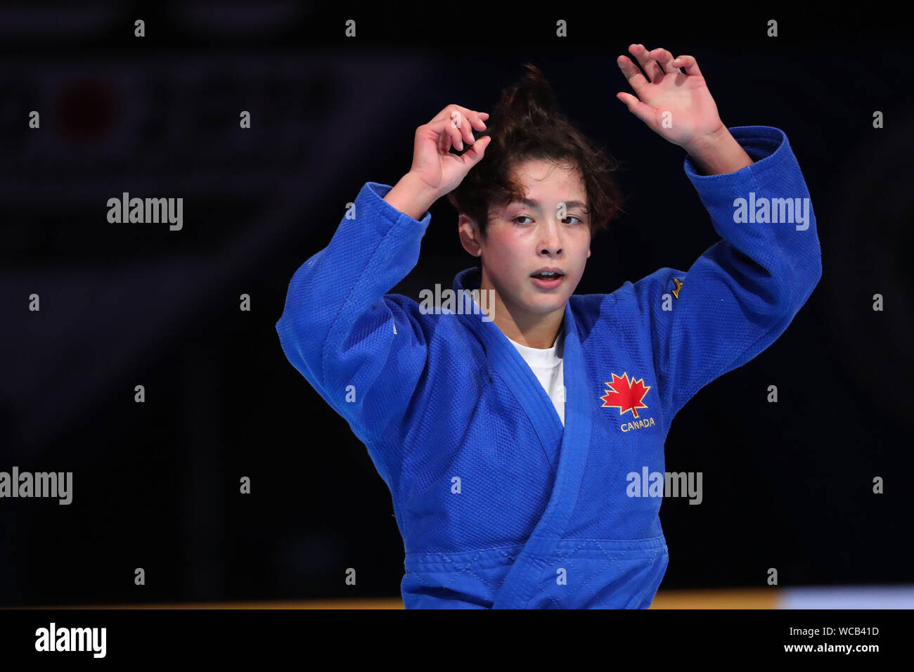 Nippon Budokan, Tokyo, Japan. 27th Aug, 2019. Christa Deguchi (CAN ...