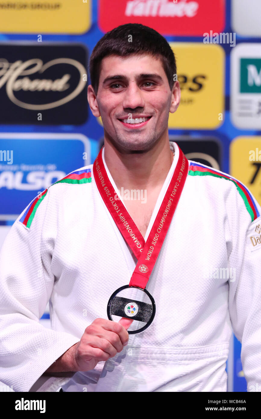 Nippon Budokan, Tokyo, Japan. 27th Aug, 2019. Rustam Orujov (AZE), AUGUST 27, 2019 - Judo ...