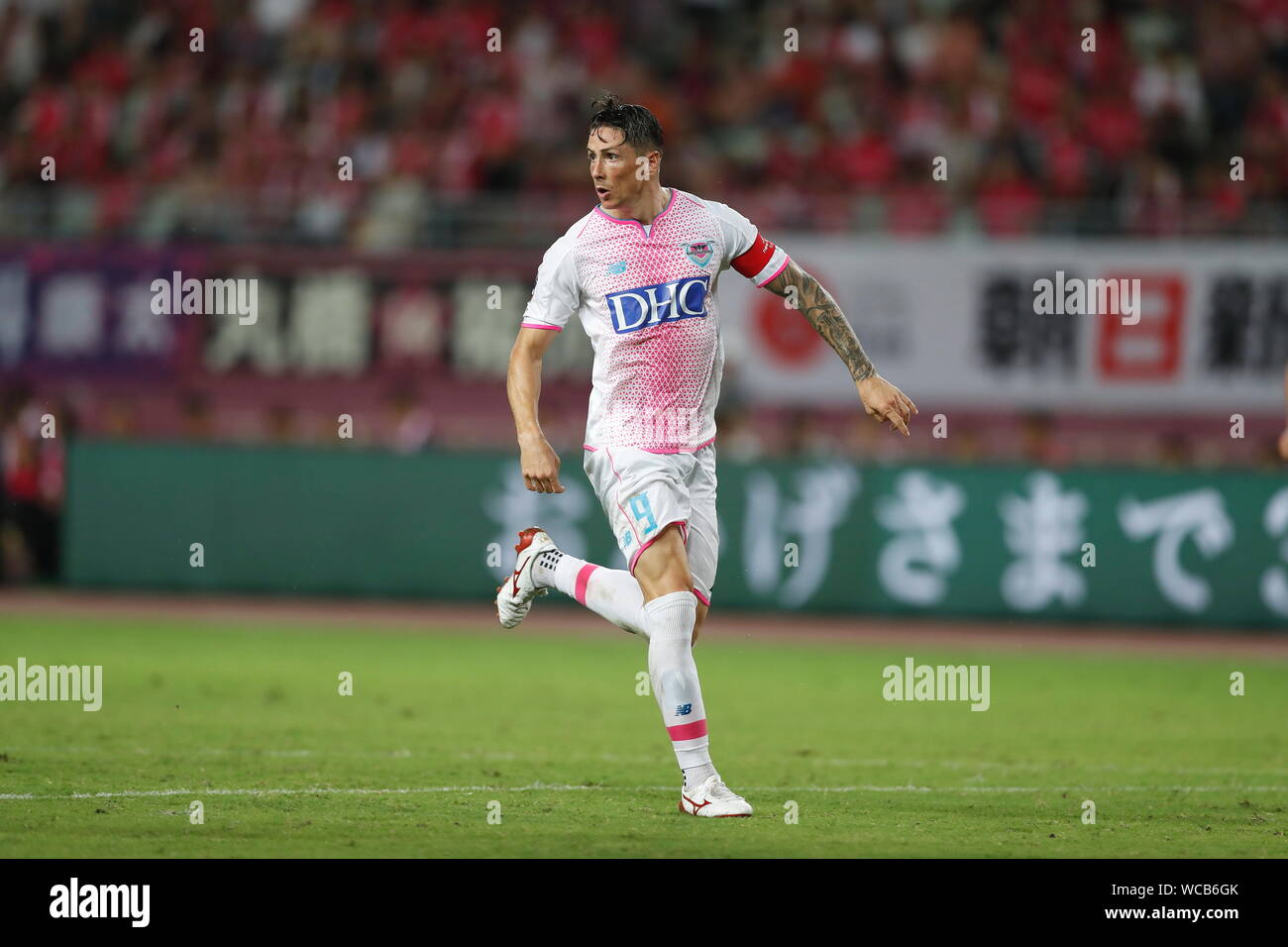 Osaka, Japan. 11th Aug, 2019. Fernando Torres (Tosu) Football/Soccer ...