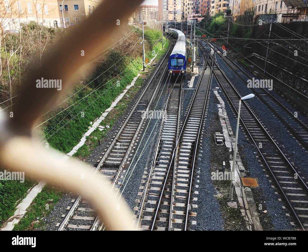 Rail security safety fence hi-res stock photography and images - Alamy