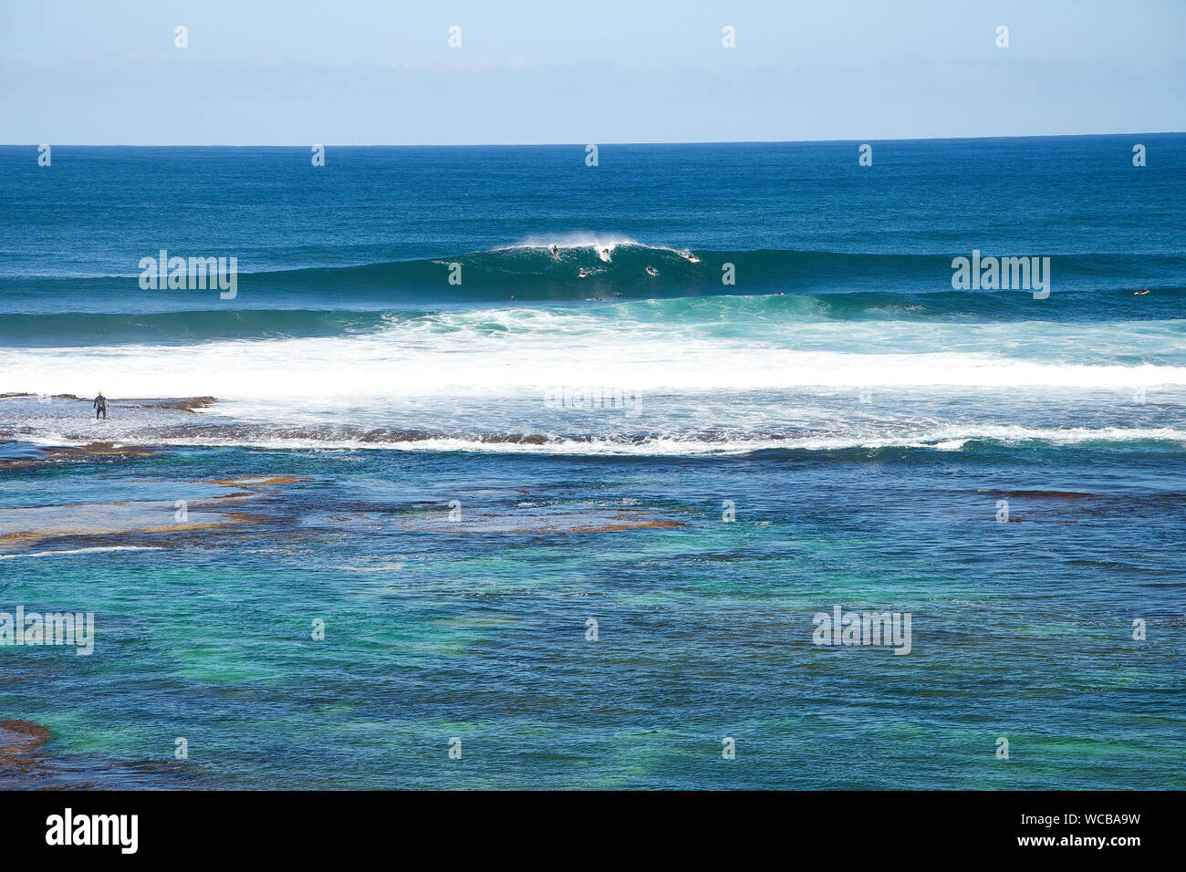 Surfers Point, Prevelly beach, Maragaret River, Australia Stock Photo ...
