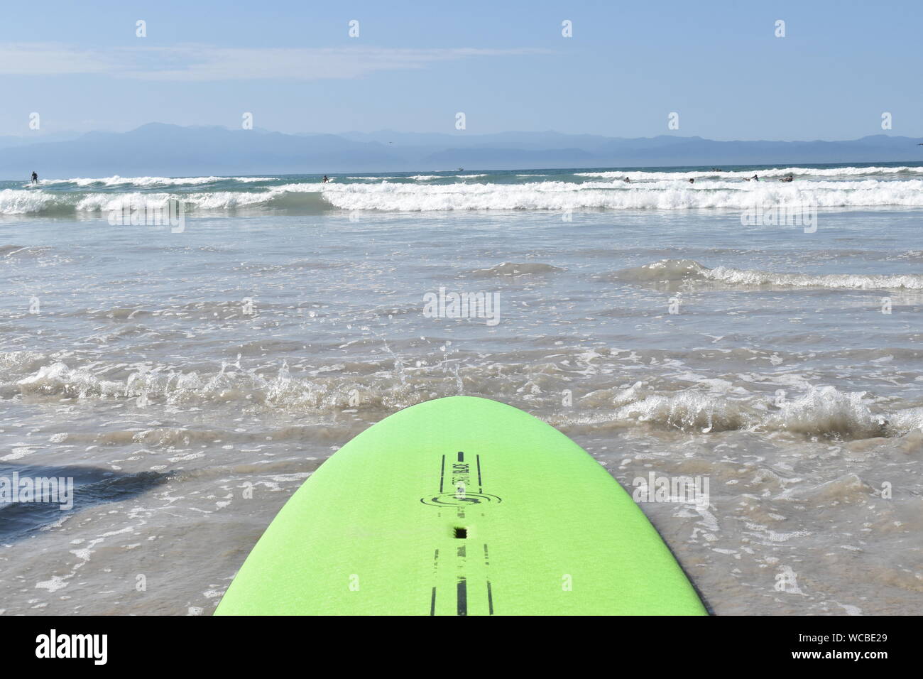 Surfing at Stinky's beach in Punta de Mita, Mexico Stock Photo - Alamy