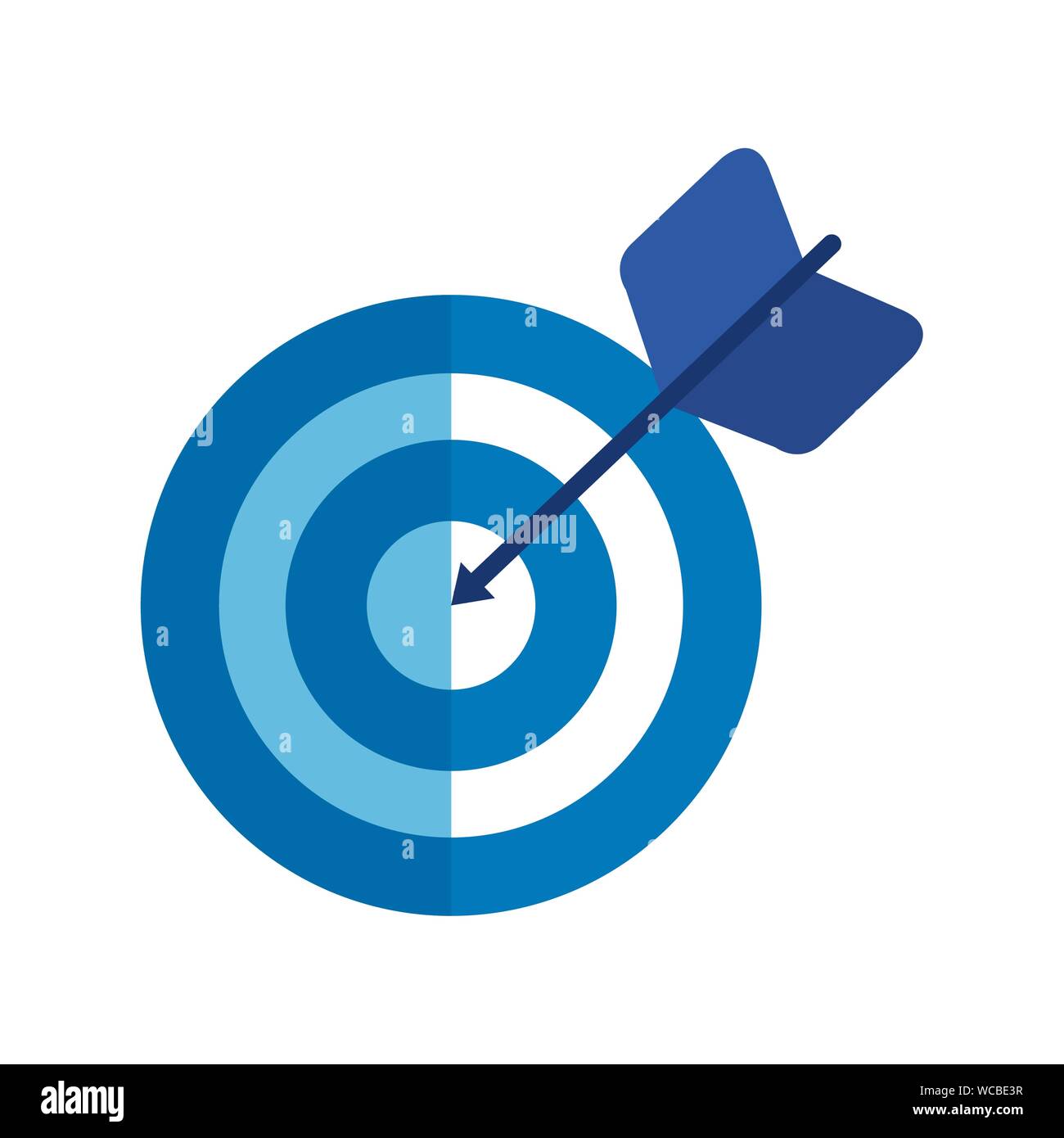 target arrow success isolated icon Stock Vector Image & Art - Alamy