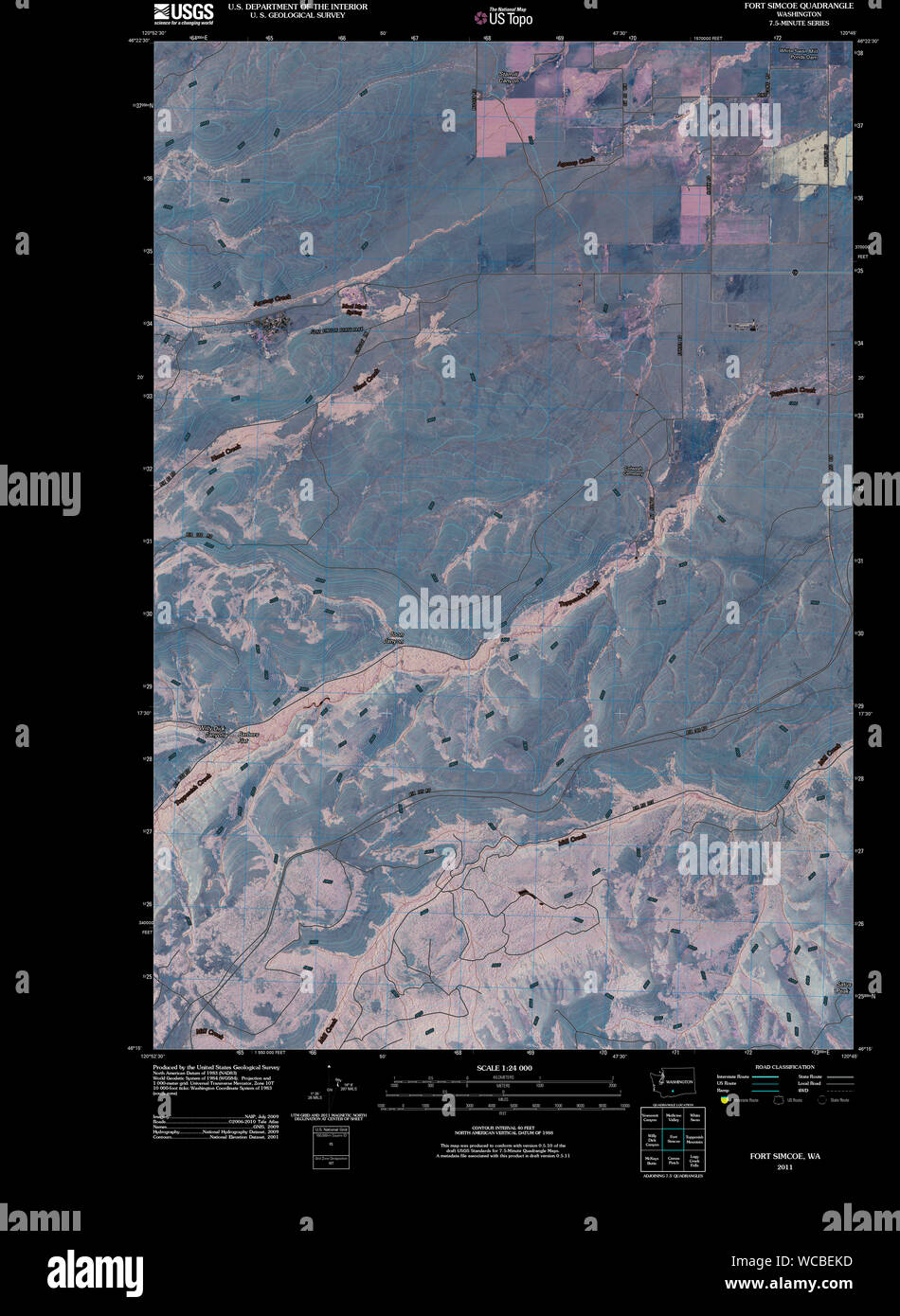 Map of simcoe hi-res stock photography and images - Alamy