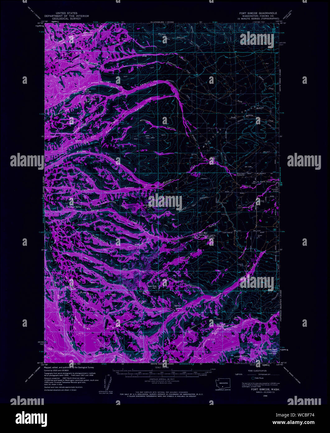 Simcoe map hi-res stock photography and images - Alamy