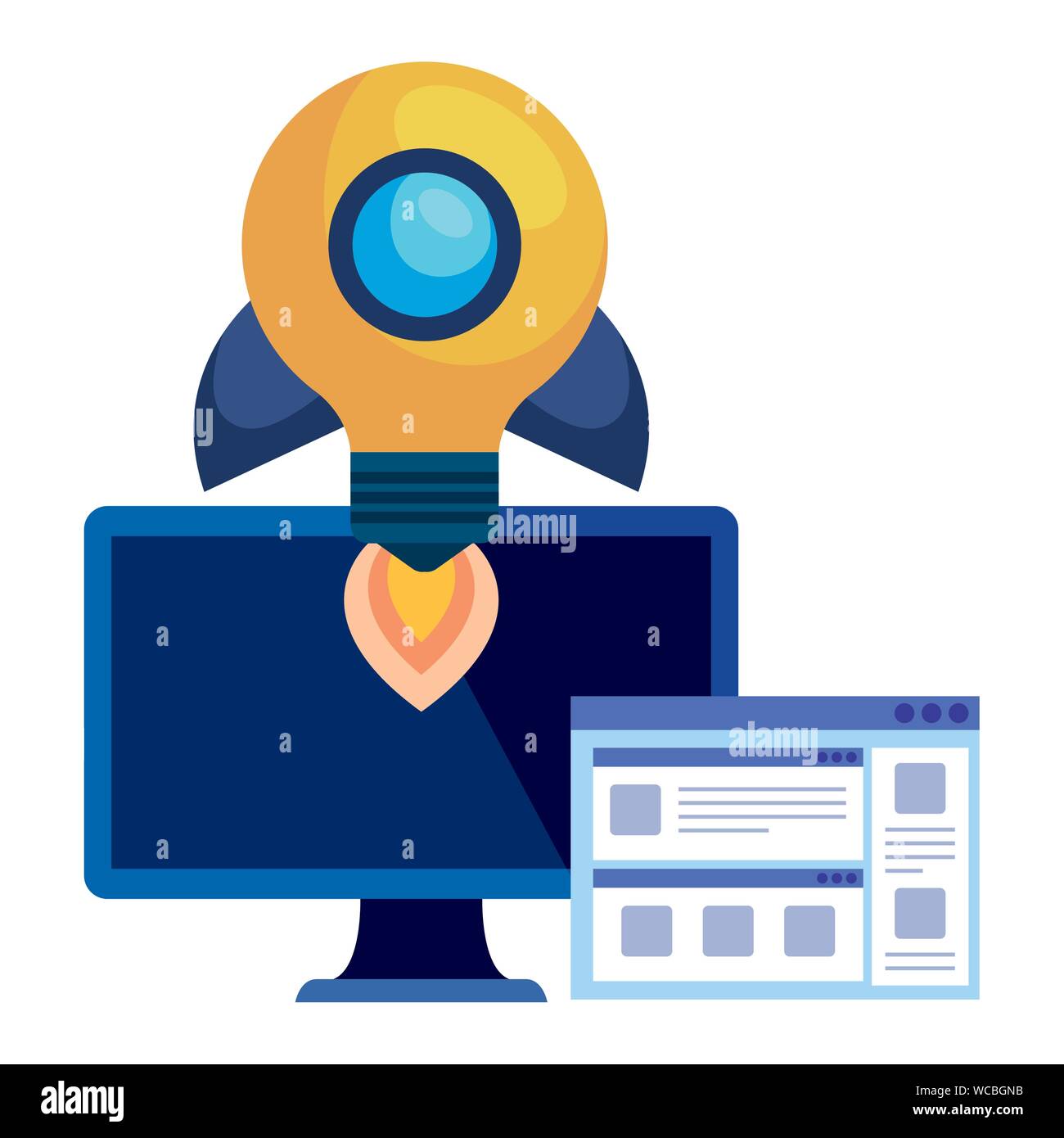 Wenbsite Stock Vector Images - Alamy