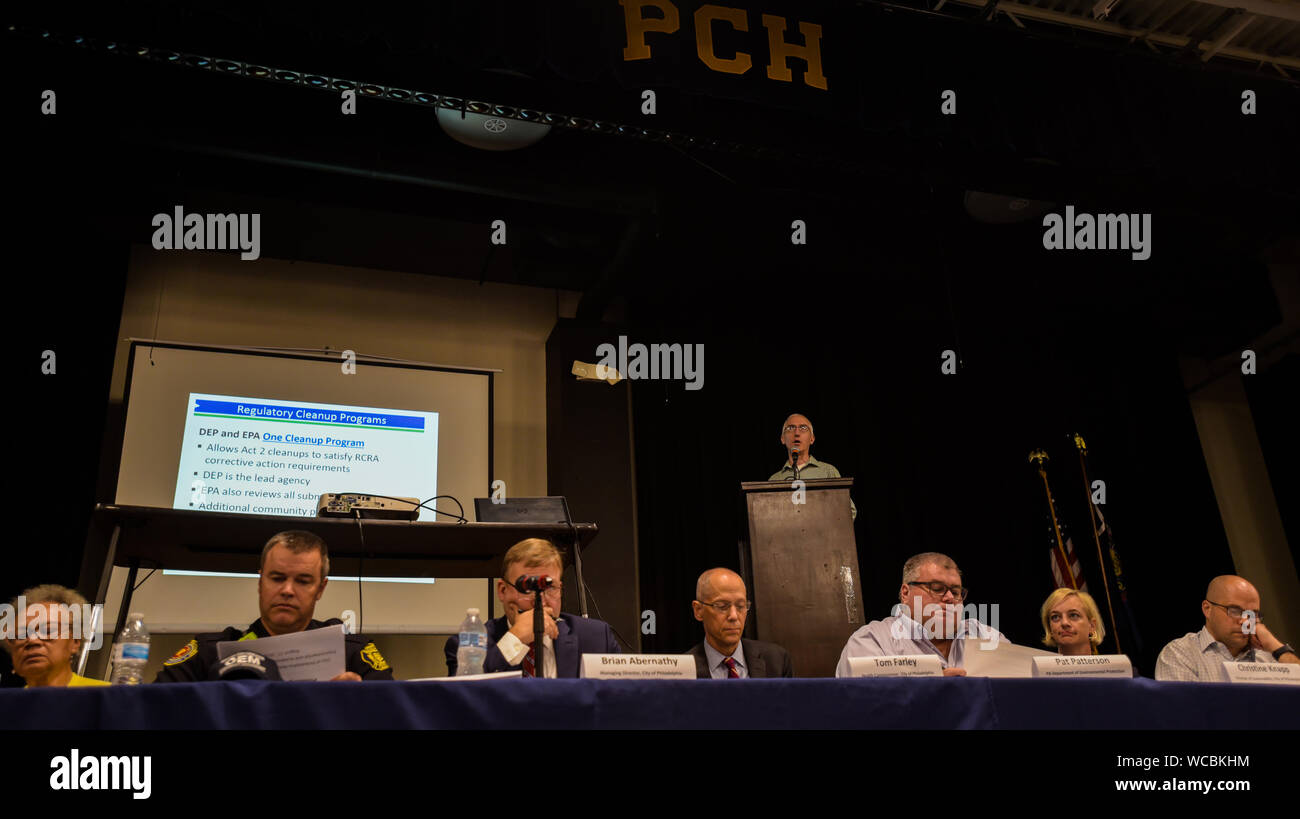 Sunoco oil refinery philadelphia hi-res stock photography and images ...