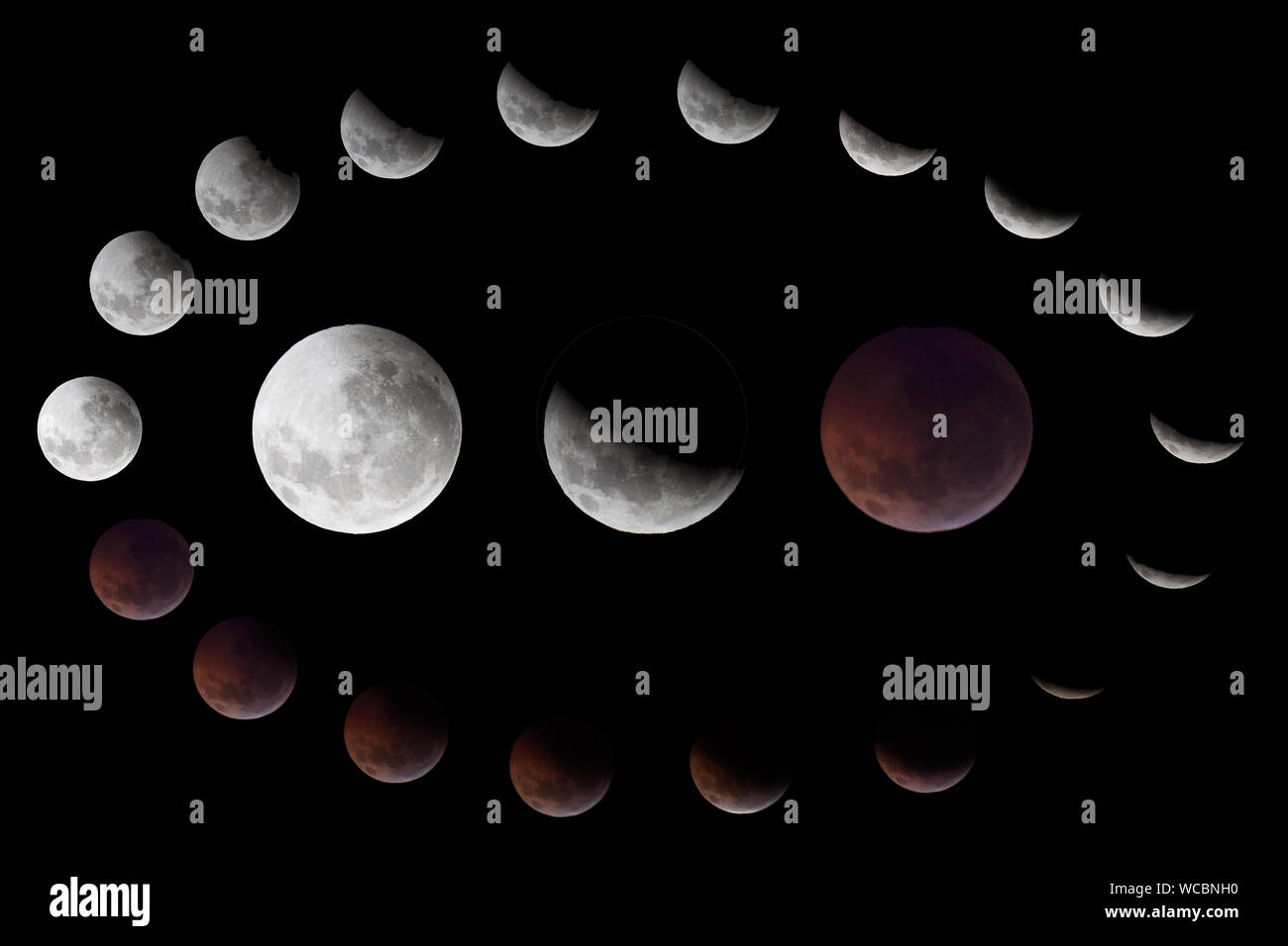 The cycle of the moon hi-res stock photography and images - Alamy