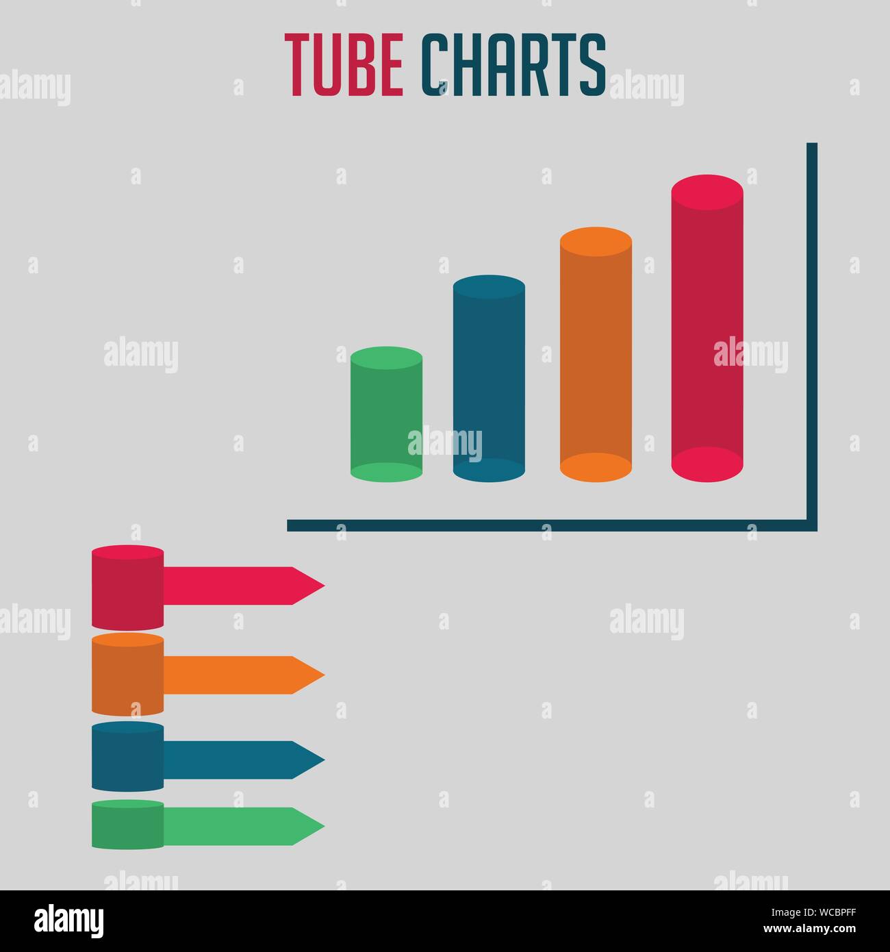 tube charts vector illustration Stock Vector Image & Art - Alamy