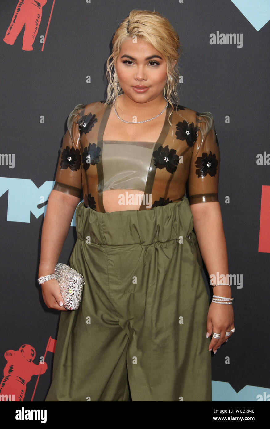 August 26, 2019, Newark, New York, USA: Singer HALEY KIYOKO attends the ...