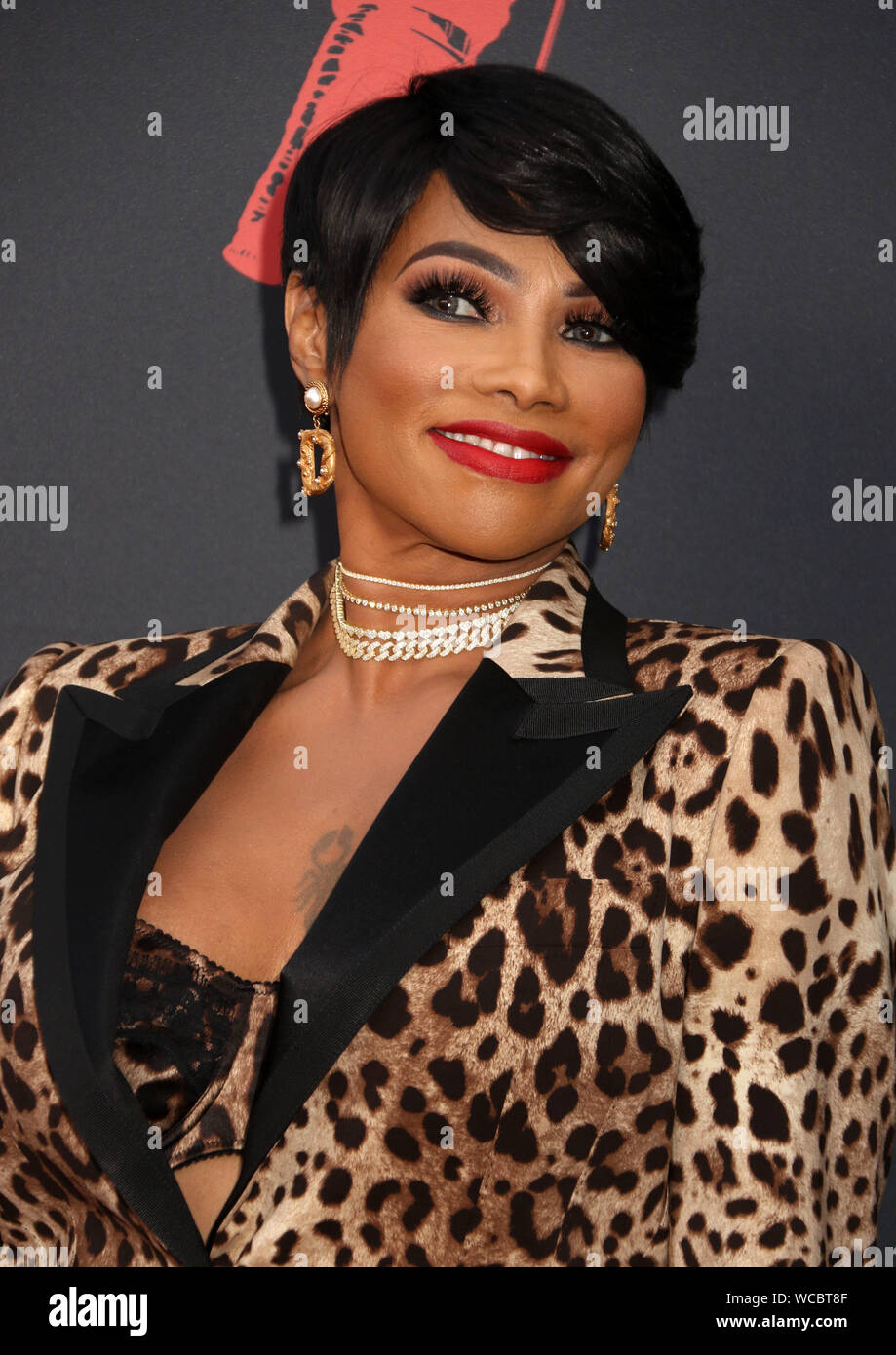 August 26, 2019, Newark, New York, USA: PEPA from Salt-N-Pepa attends ...