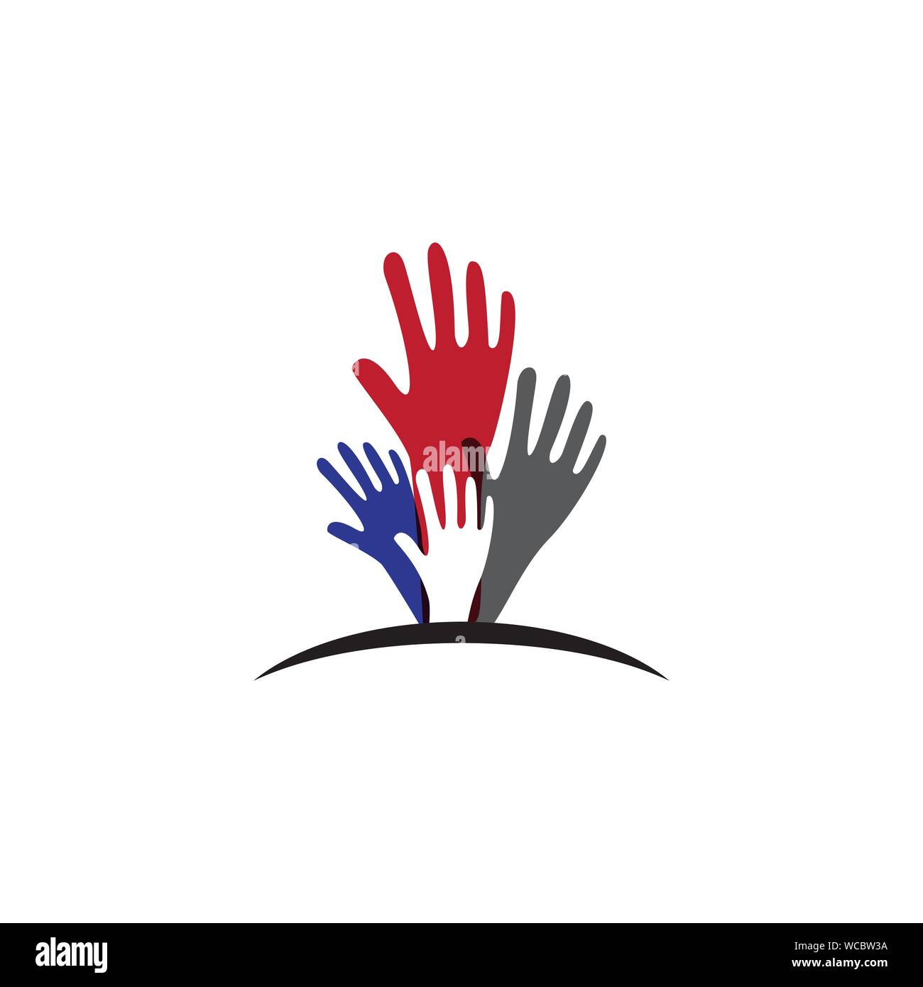 Community graphic design template vector isolated illustration Stock ...