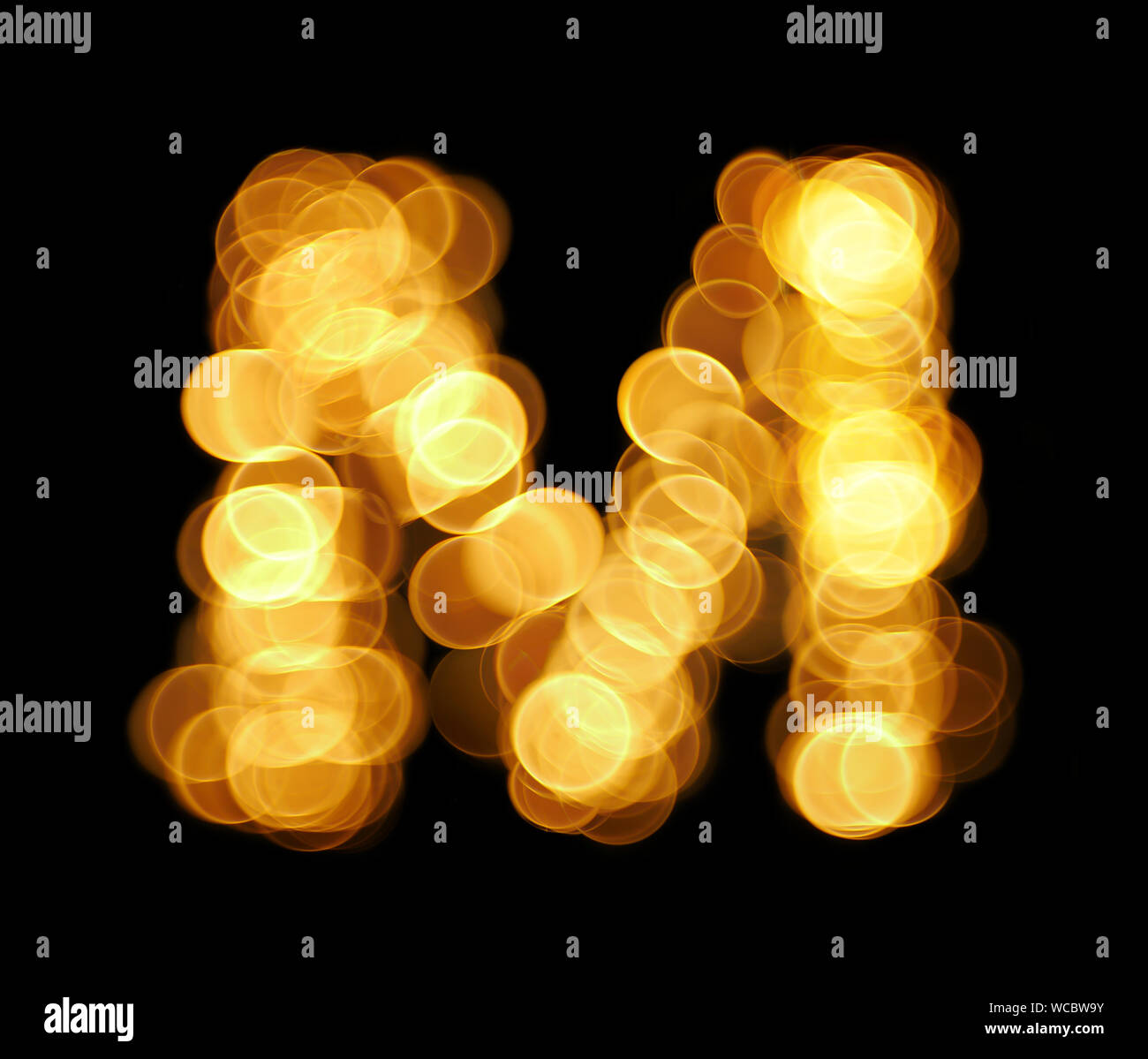Light painting letter hi-res stock photography and images - Alamy