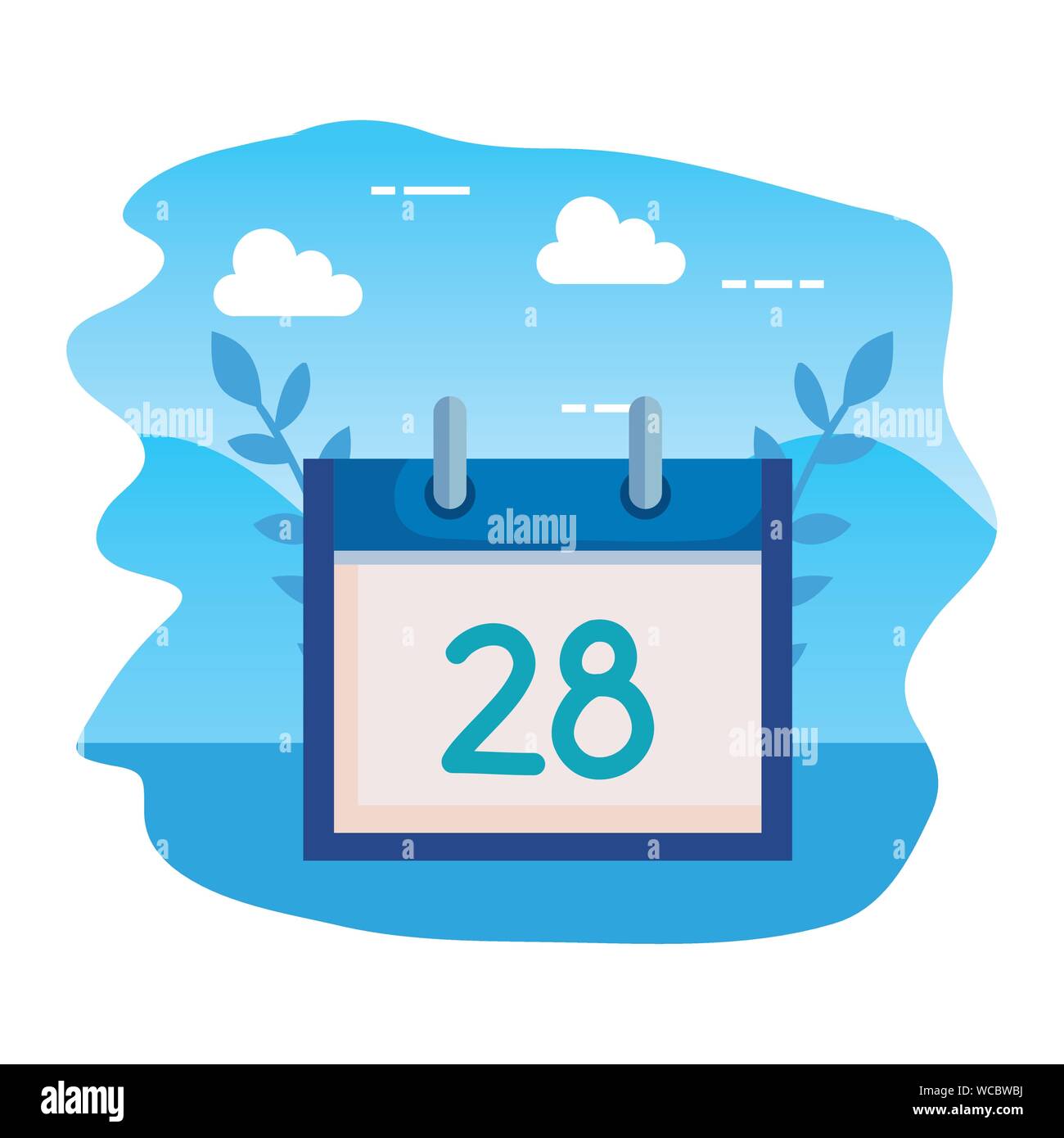 calendar reminder date isolated icon Stock Vector Image & Art - Alamy