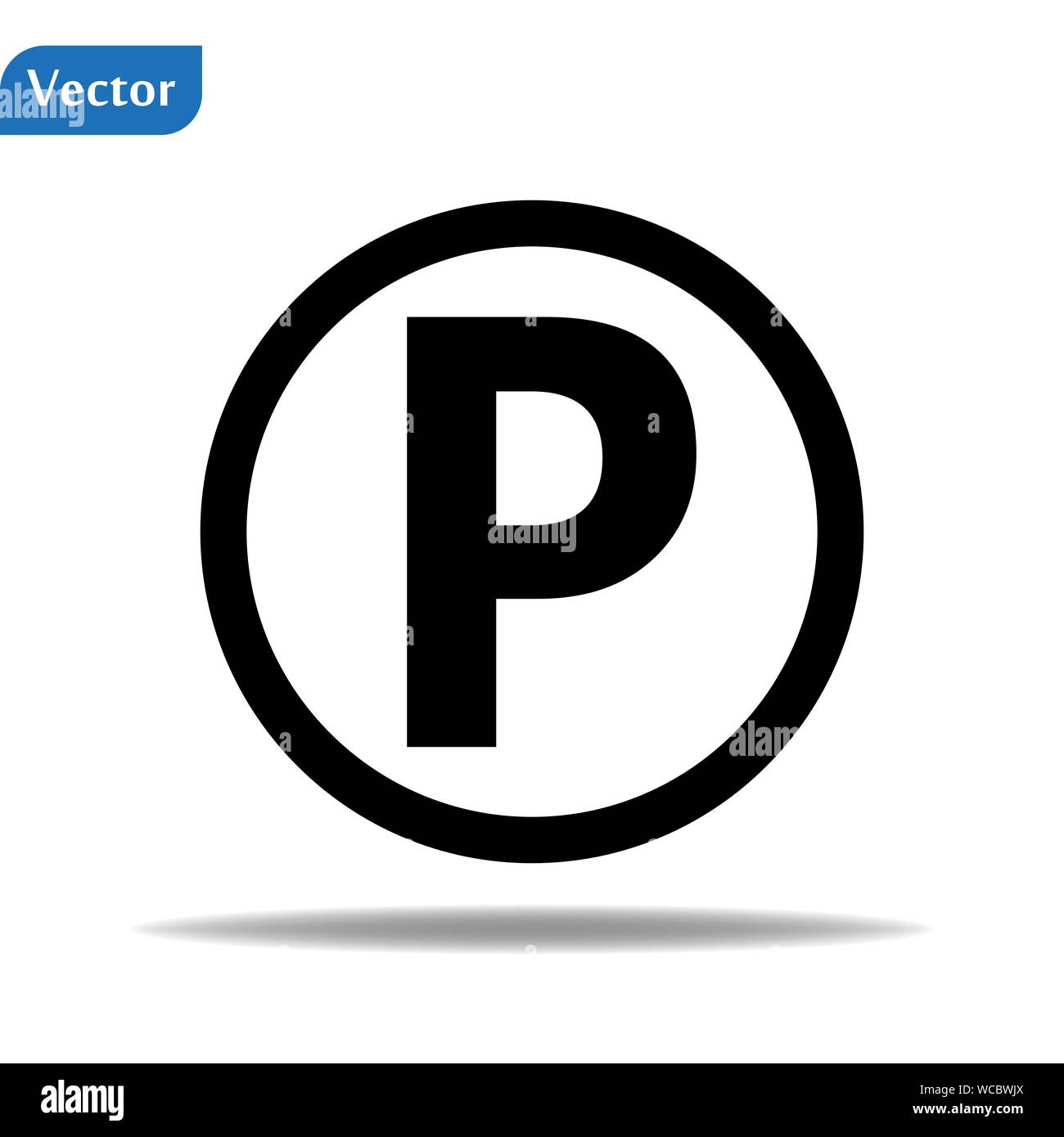 Patent Symbol Circle P