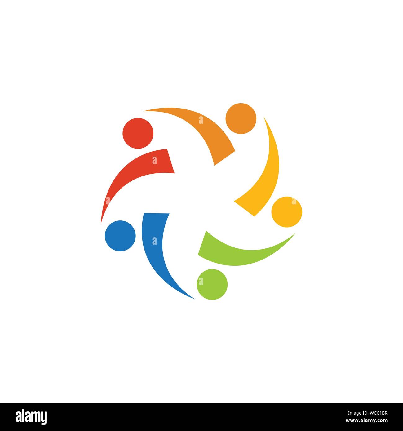 Community graphic design template vector isolated illustration Stock ...