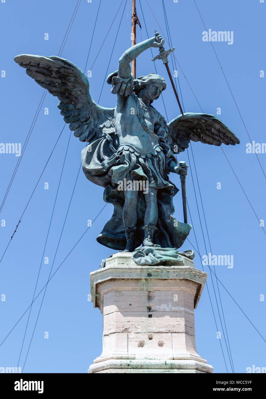 St michael archangel statue in hi-res stock photography and images - Alamy