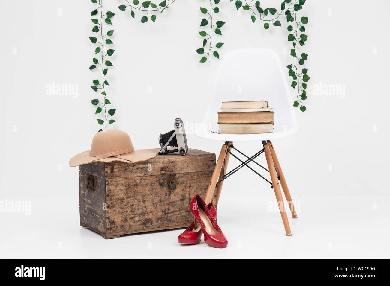 Decorated with various objects hi-res stock photography and images - Alamy