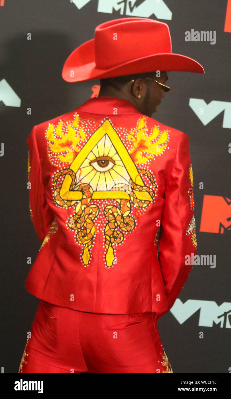 August 26, 2019, Newark, New York, USA: Rapper LIL NAS X attends the ...