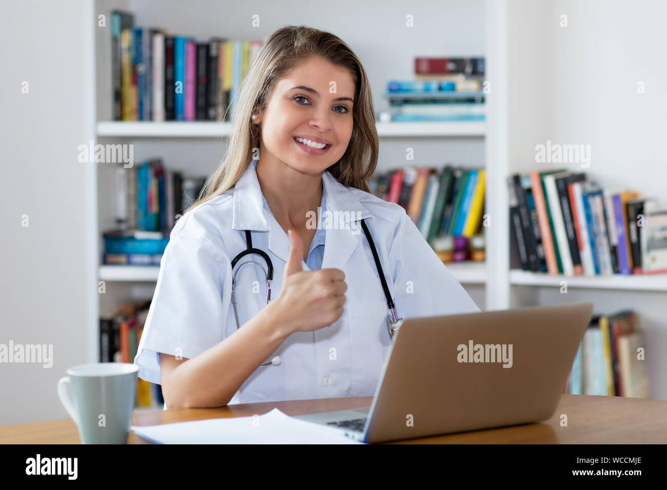 Young female gynecologist at work at hospital Stock Photo - Alamy