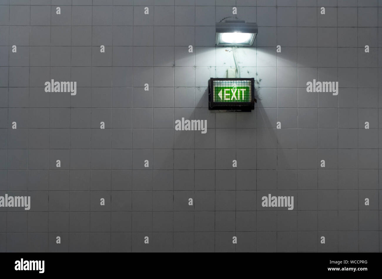 Subway Light Sign High Resolution Stock Photography and Images - Alamy