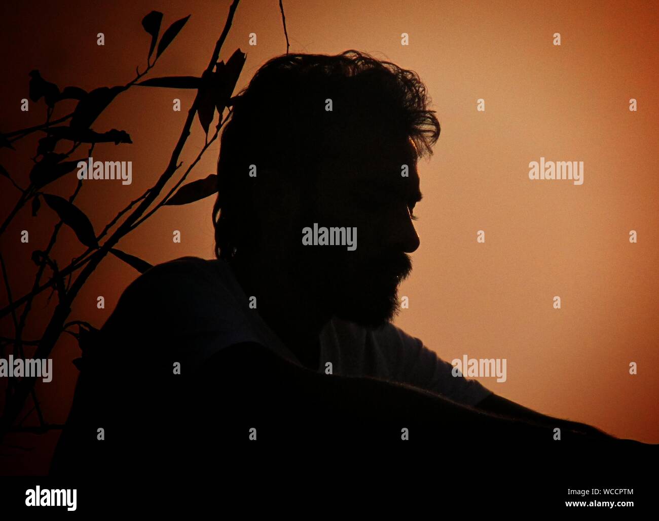 Portrait sad man hi-res stock photography and images - Alamy