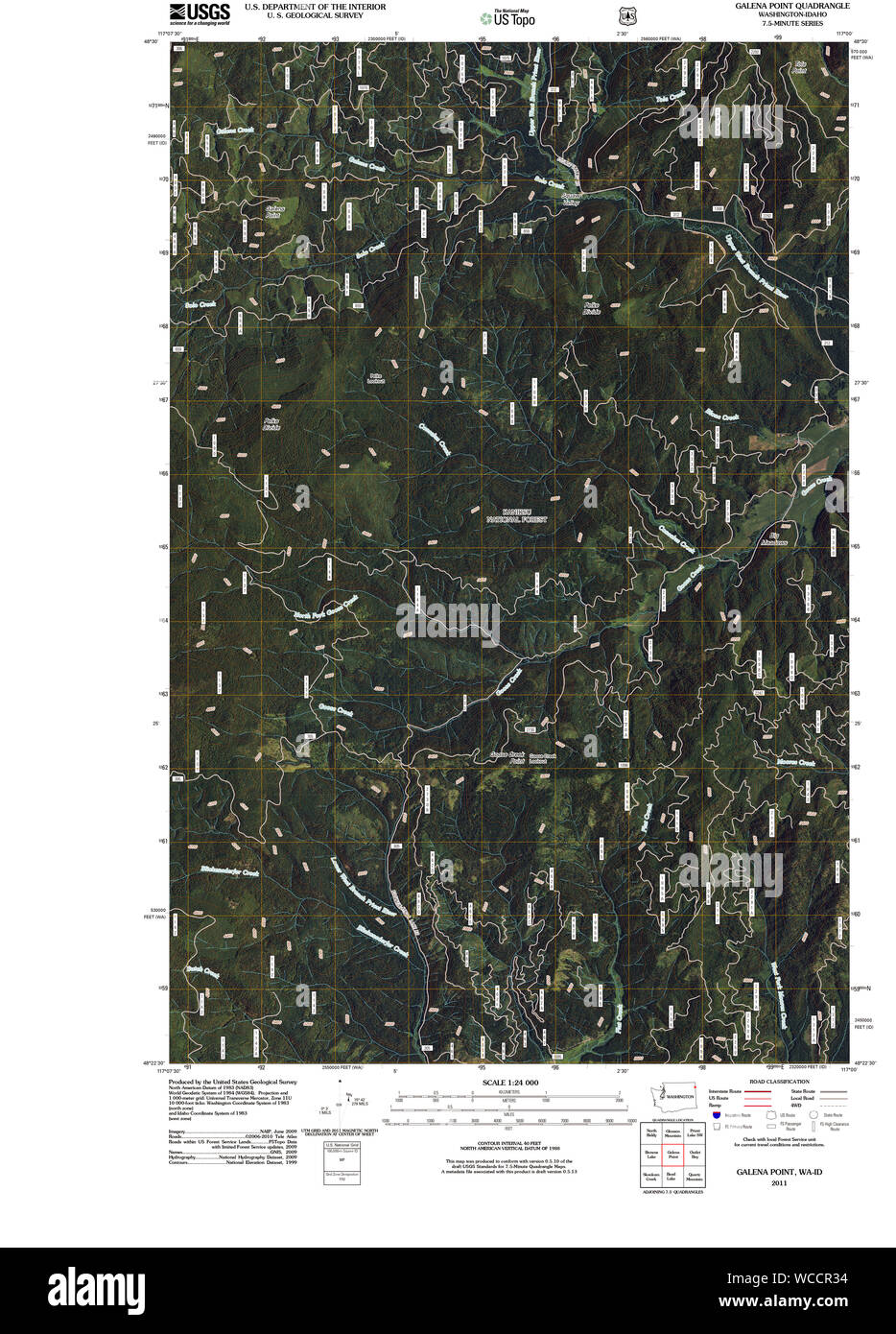 Galena map hi-res stock photography and images - Alamy