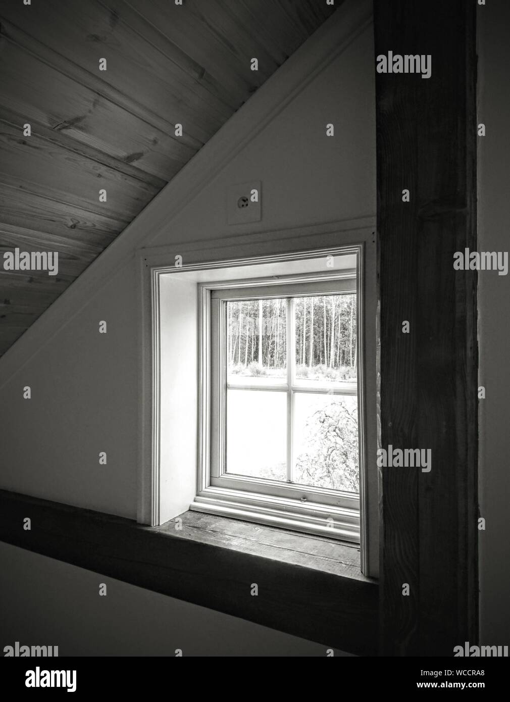 Window attic hi-res stock photography and images - Alamy