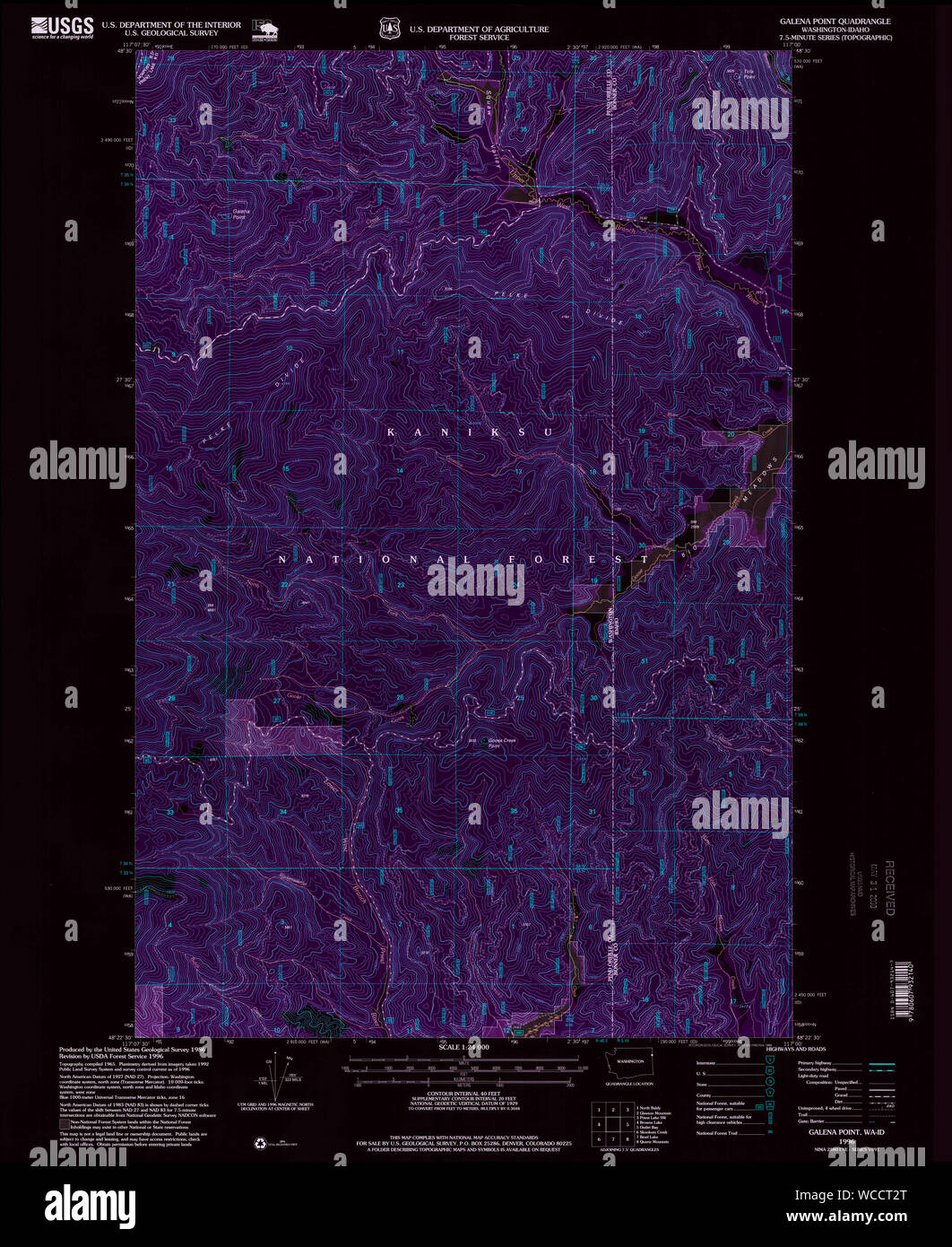 Galena map hi-res stock photography and images - Alamy