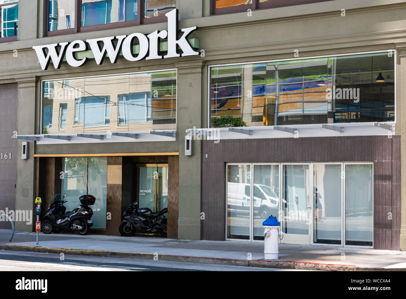Wework logo hi-res stock photography and images - Alamy
