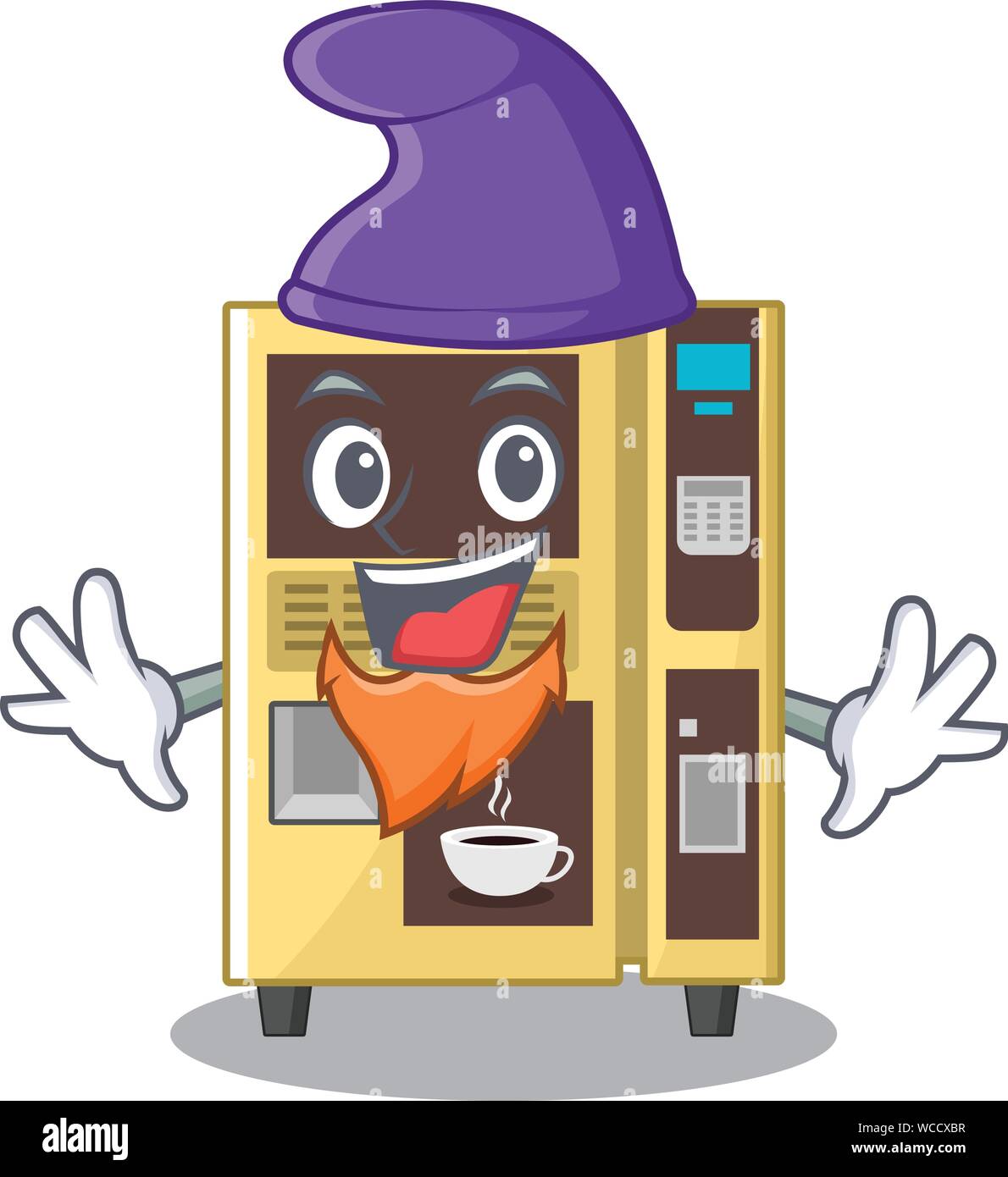 Coofe vending machine Stock Vector Images - Alamy