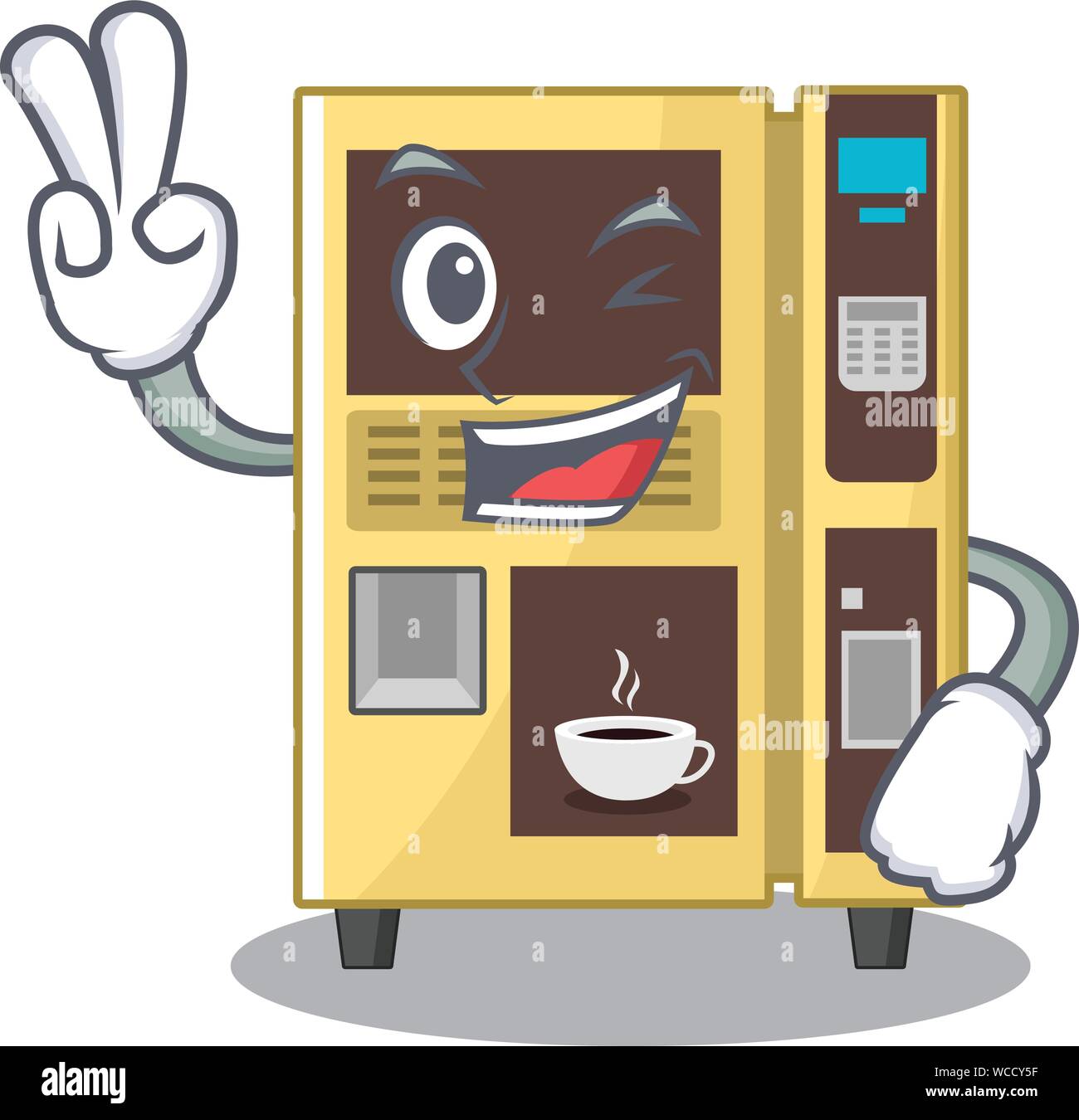 Fresh milk vending machine Cut Out Stock Images & Pictures - Alamy