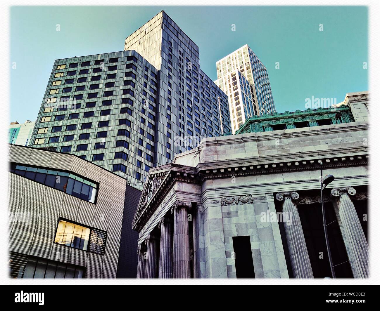 Skyscraper exterior Cut Out Stock Images & Pictures - Alamy
