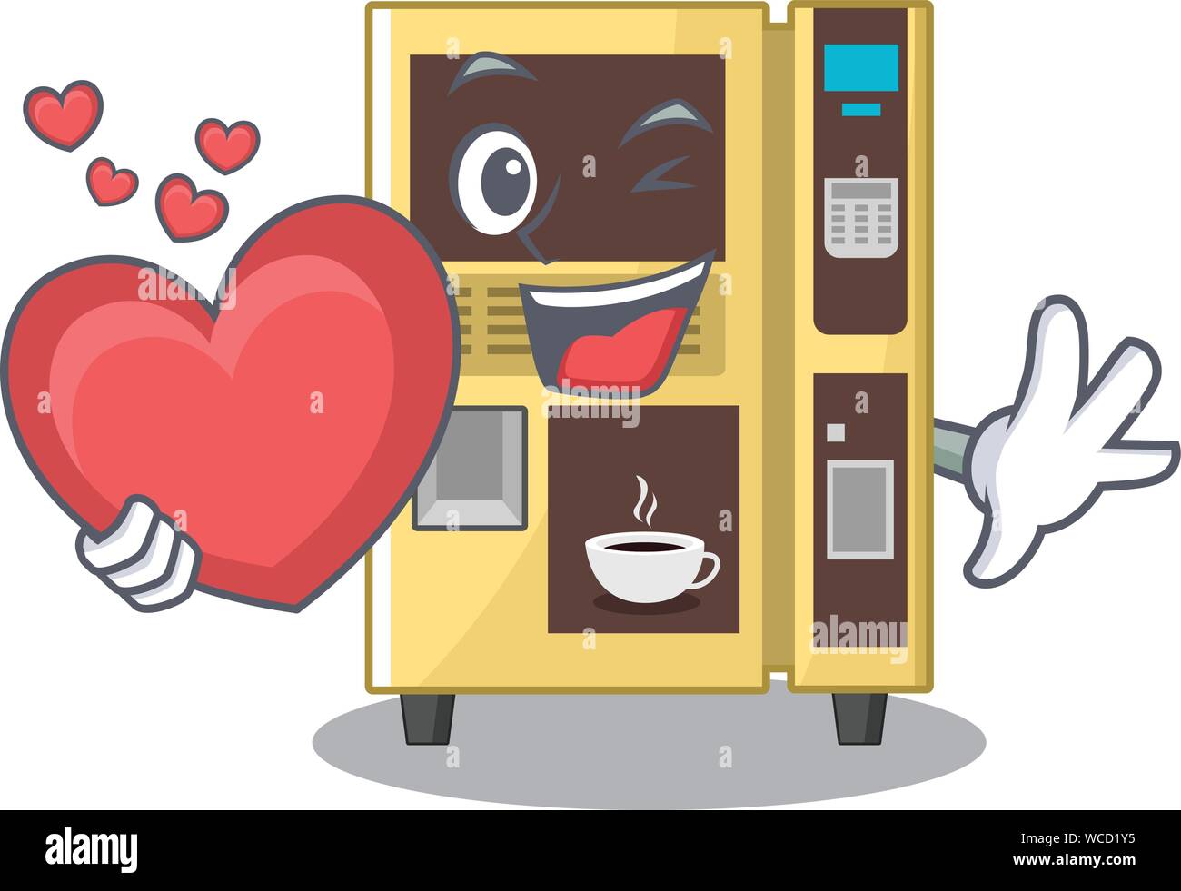 Espresso mechine Stock Vector Images - Alamy