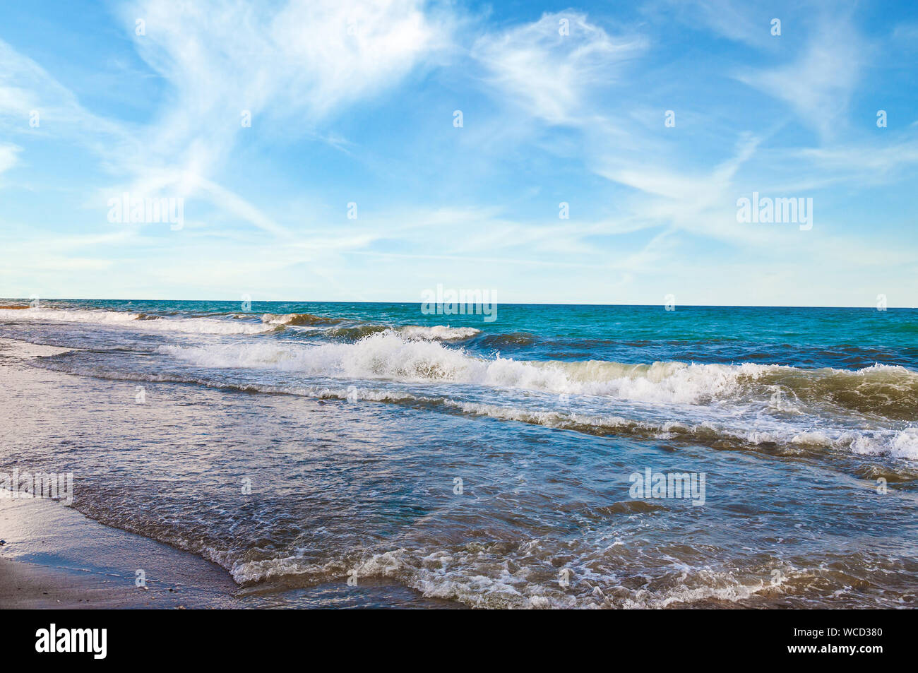 Tropical beach on Turkey Stock Photo - Alamy