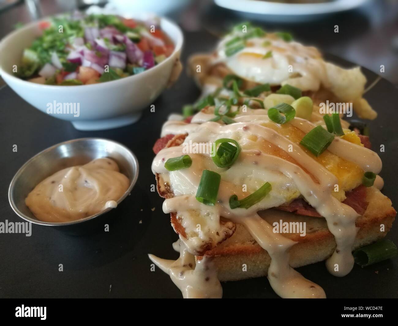 Open faced sandwich hi-res stock photography and images - Alamy