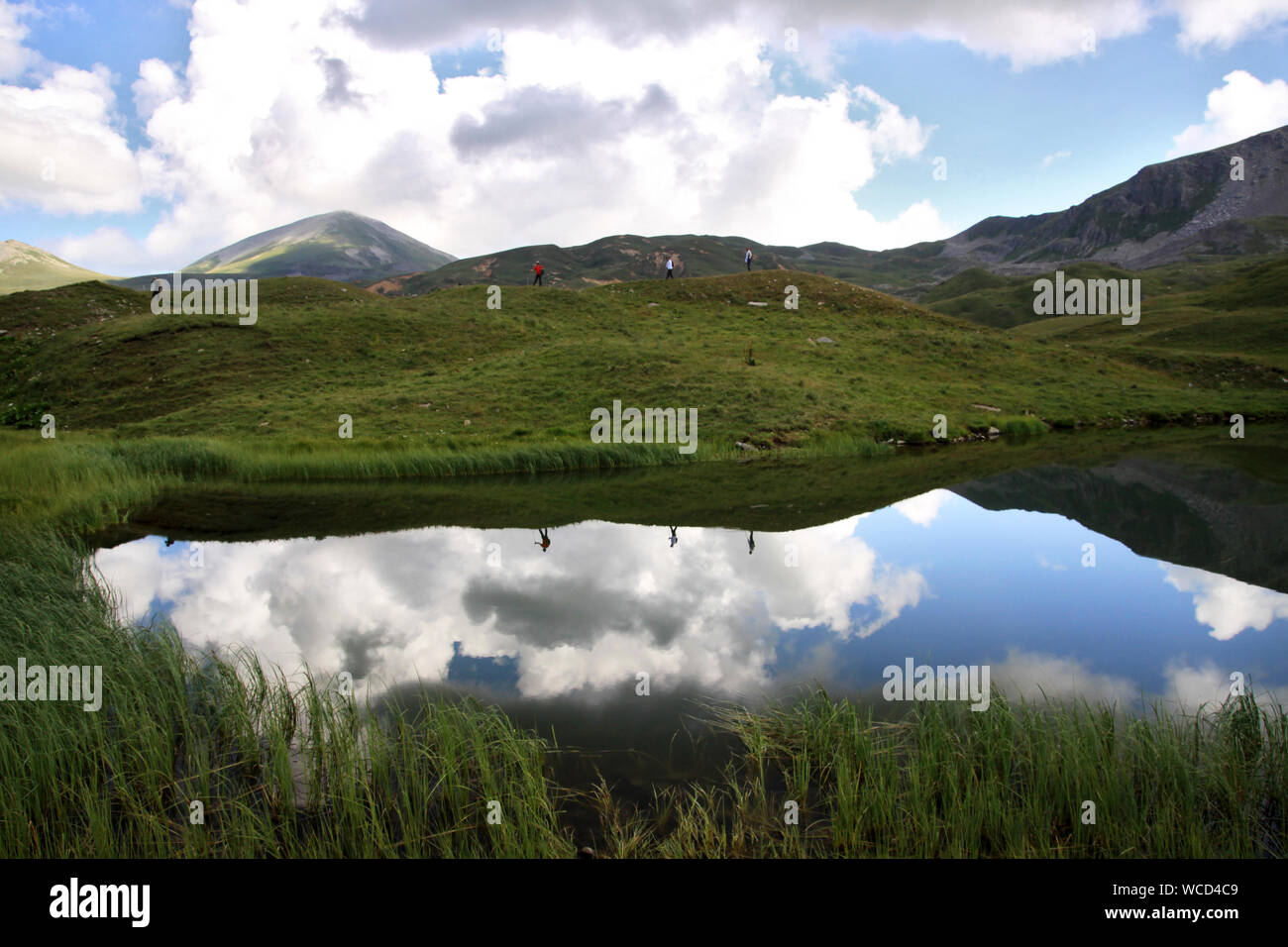 glacial lakes in the eastern Black Sea region in turkey form beautiful ...