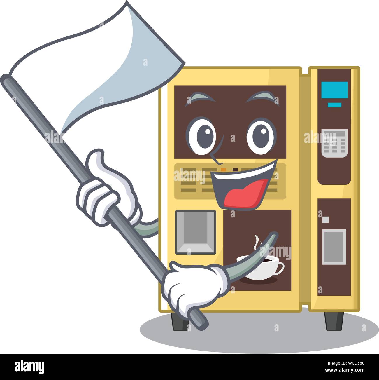 Cartoon beverage vending machine hi-res stock photography and images ...