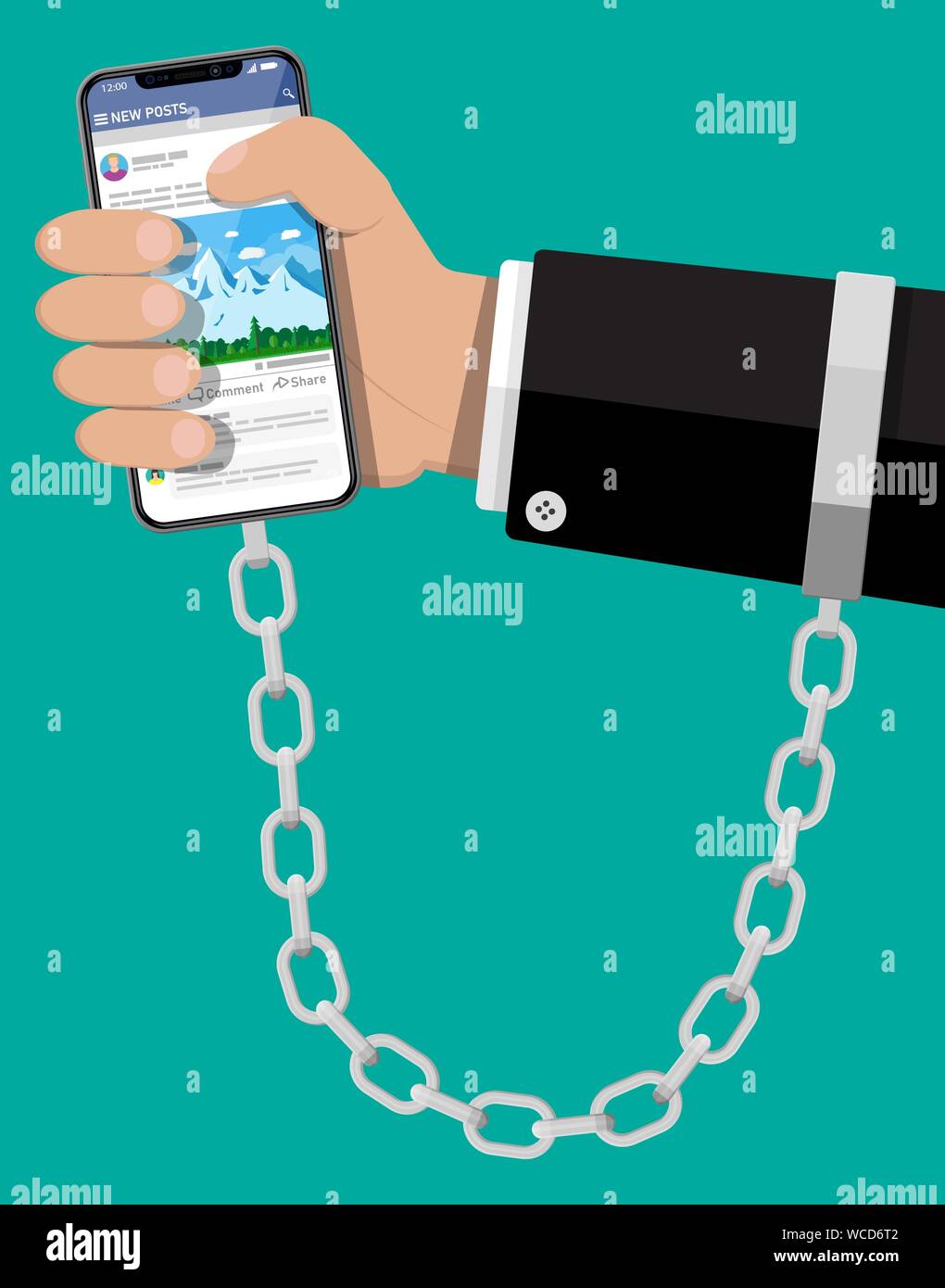 Shackled slave hi-res stock photography and images - Alamy