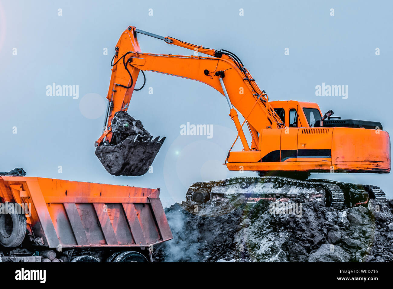 Loading stick construction hi-res stock photography and images - Alamy