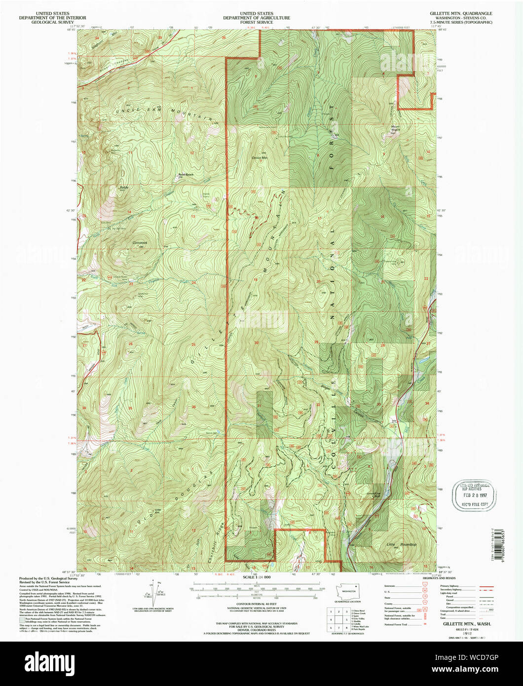 Gillette map hi-res stock photography and images - Alamy