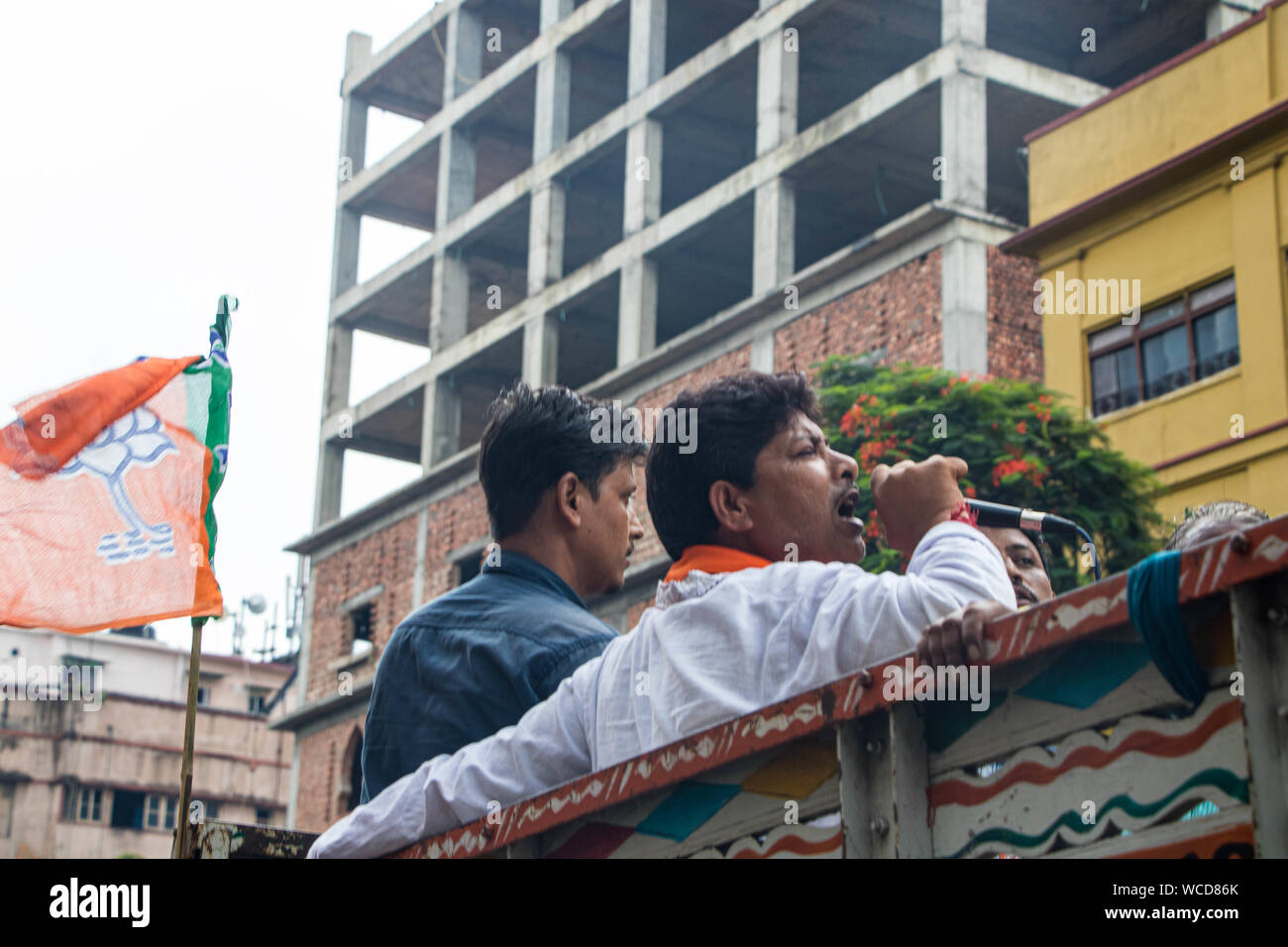 The worker's union wing of the ruling Bharatiya Janata Party (BJP ...