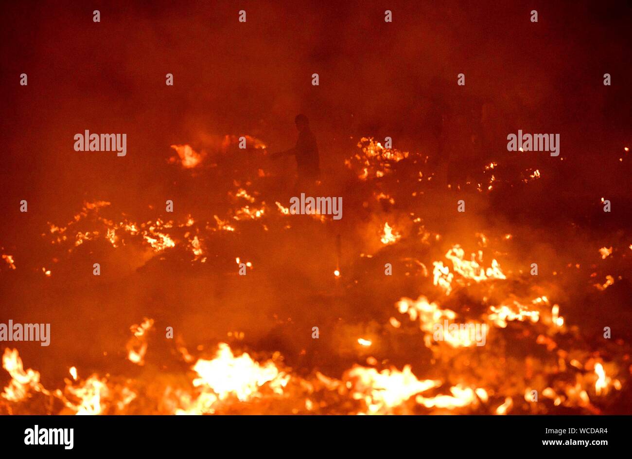 Walking On Fire High Resolution Stock Photography and Images - Alamy
