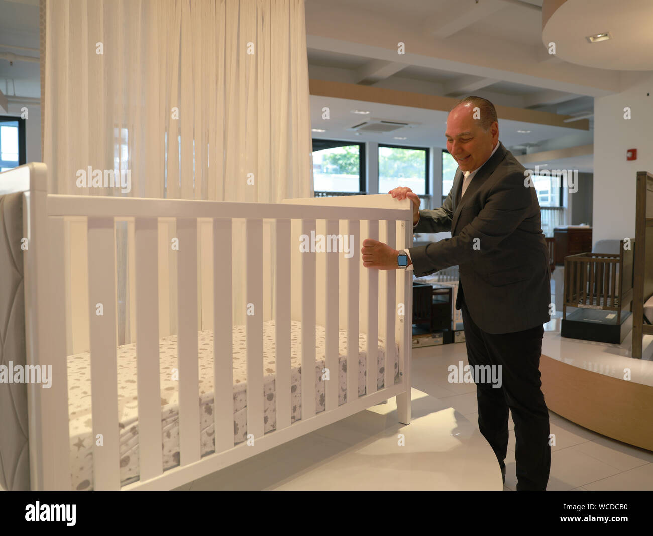 New York, USA. 22nd Aug, 2019. Joseph Shamie, president of Delta ...